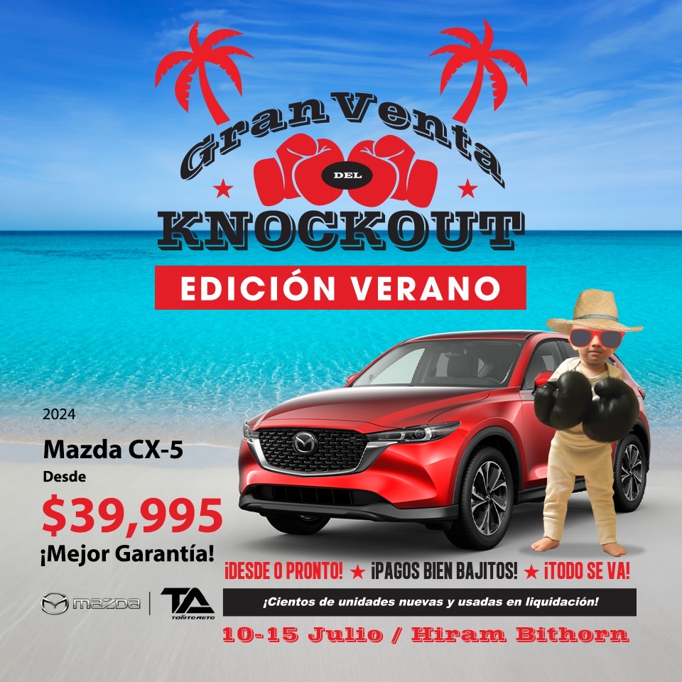 Ofertas julio 2024 en Toñito Mazda