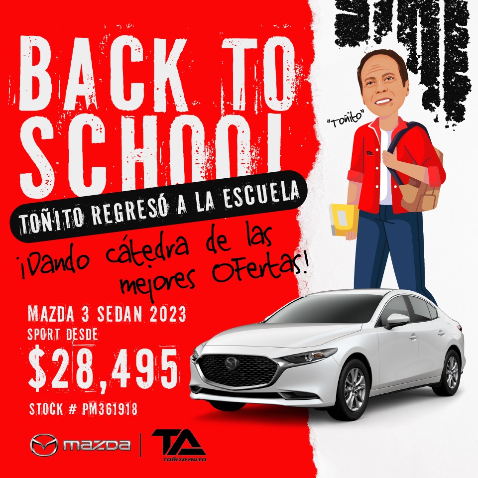 Ofertas agosto 2024 en Toñito Mazda